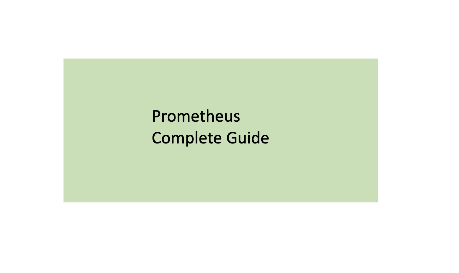 Prometheus Complete Guide - allopensourcetech.com